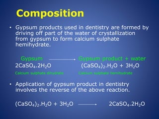 Model and Die Materials By Dr Rashid Hassan | PPTX