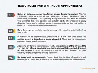 COMPLETE GUIDE ON WRITING AN OPINION ESSAY ON THE HISTORY OF ...