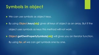 10. symbols | ES6 | JavaScript | TypeScript | PDF | Programming ...