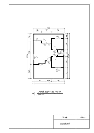 10.) denah rencana kusen | PDF