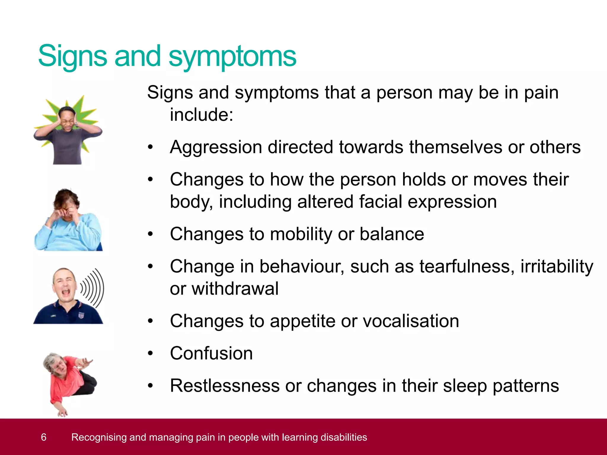 Social care staff. pain management | PPTX