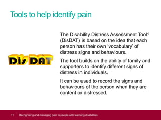 Social care staff. pain management | PPTX