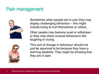 Social care staff. pain management | PPTX
