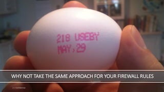 Firewall Rule Recertification - An Application-Centric Approach | PDF