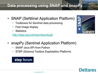 DSD-INT 2017 Open-access Sentinel processing: Demo and case North Sea ...