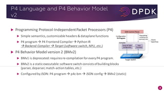 LF_DPDK17_Accelerating P4-based Dataplane with DPDK | PDF | Computer Networking | Computing