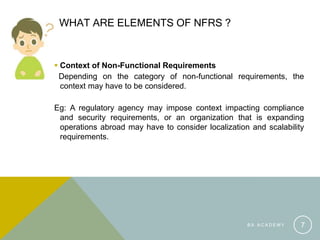 10.30 non functional requirements analysis | PPTX | Technology & Computing