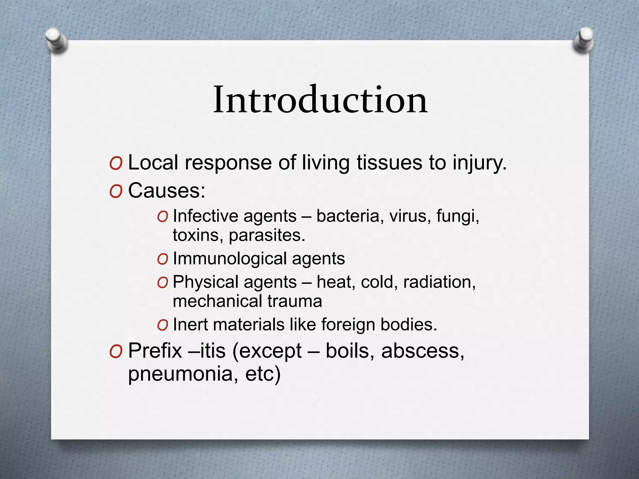 10. inflammation | PPTX | Medical Health
