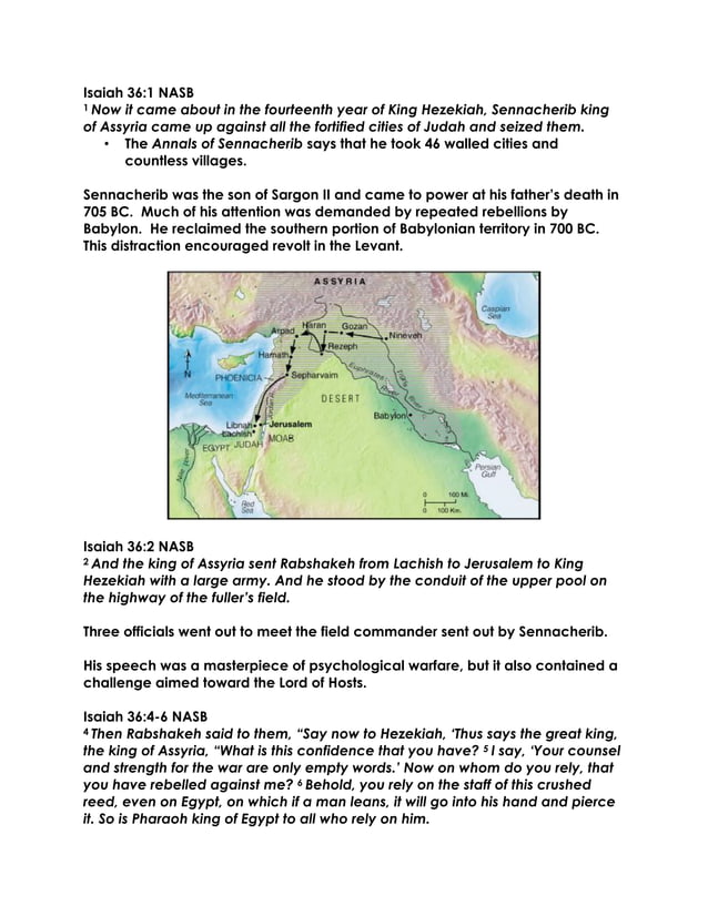 10-18-20, Isaiah 34-39, God Listens | PDF