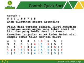 Pertemuan 10 Tehnik Sorting | PDF
