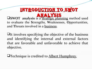 10. swot analysis pgp1 | PPT