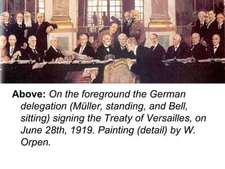 CAMBRIDGE IGCSE HISTORY: GERMAN REACTIONS AFTER THE TREATY | PPT