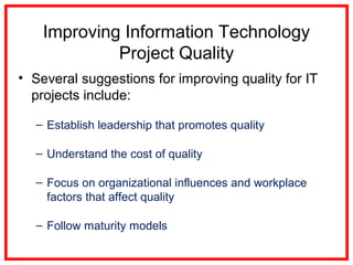 10. Project Quality Management | PPT
