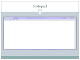 Windows 7 Accessories | PPTX