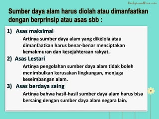 Aspek Trigatra dan Pancagatra dalam Wawasan Nusantara | PPTX