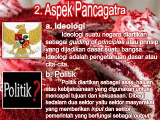 Aspek Trigatra dan Pancagatra dalam Wawasan Nusantara | PPTX