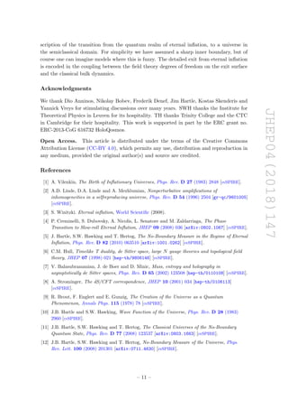 A smooth exit from eternal inflation? | PDF | Physics | Science