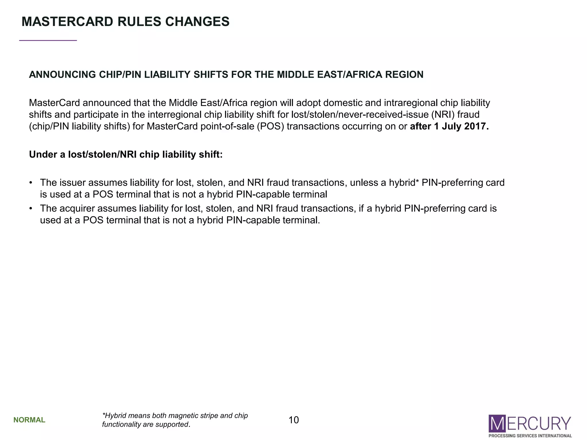 Upcoming payment schemes rules changes | PPT