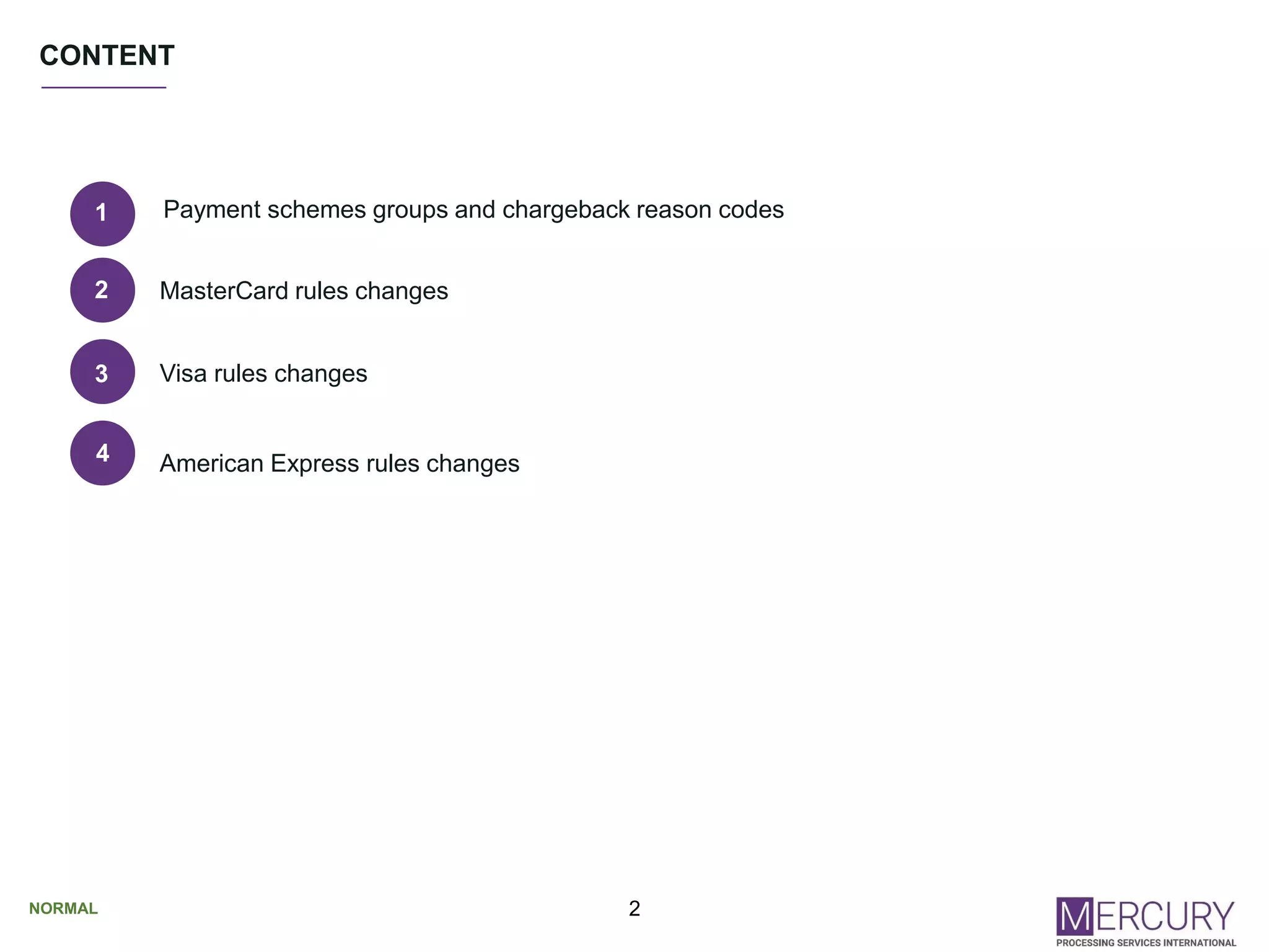 Upcoming payment schemes rules changes | PPT