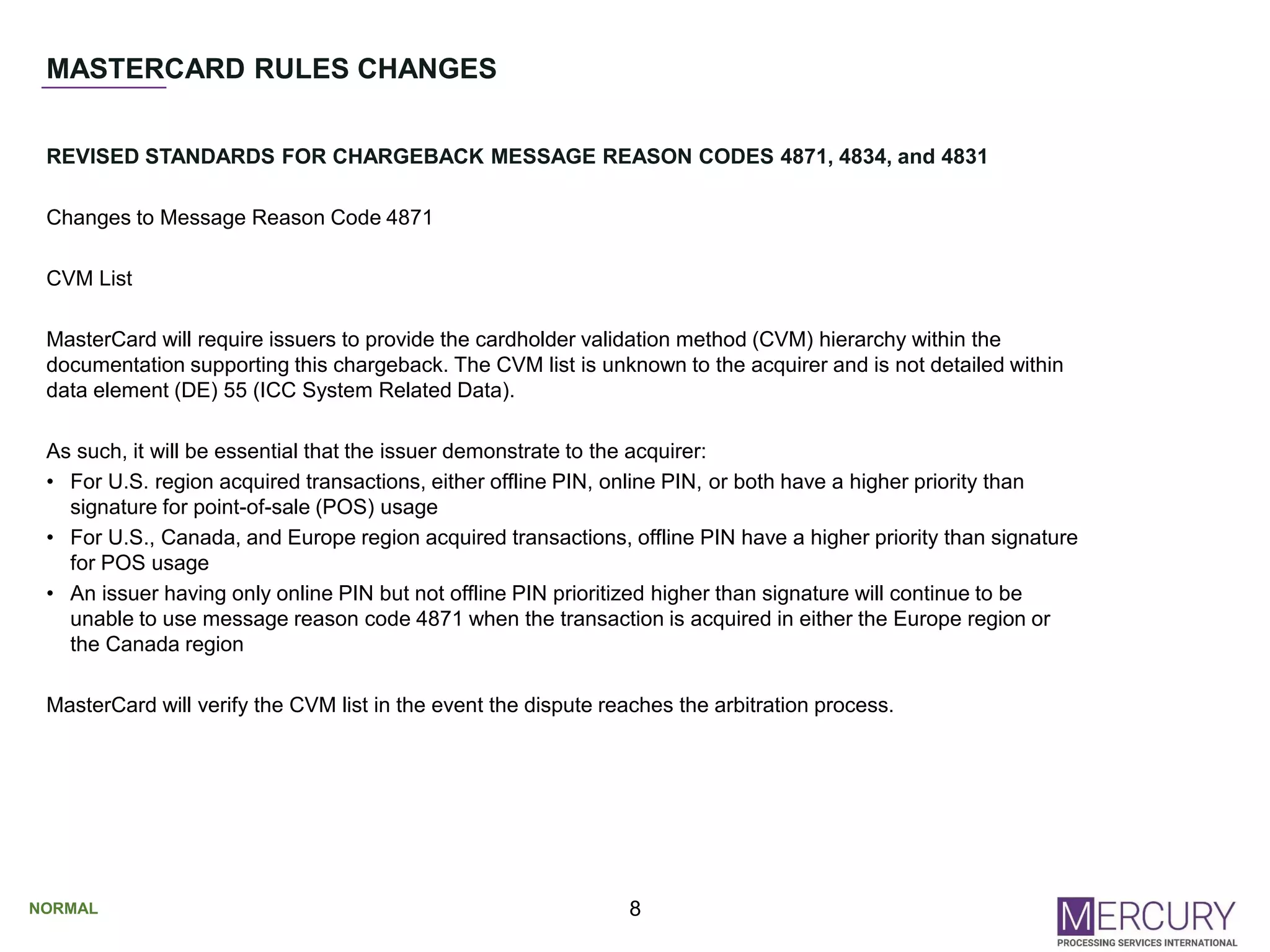 Upcoming payment schemes rules changes | PPT