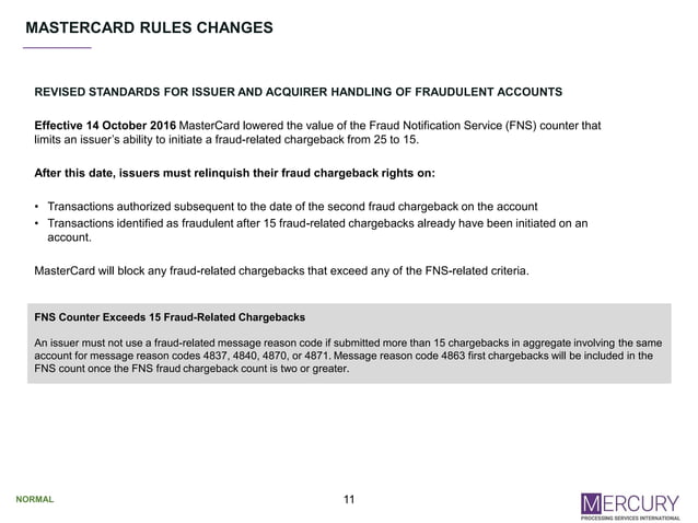 Upcoming payment schemes rules changes | PPT