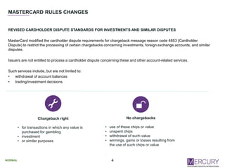 Upcoming payment schemes rules changes | PPT