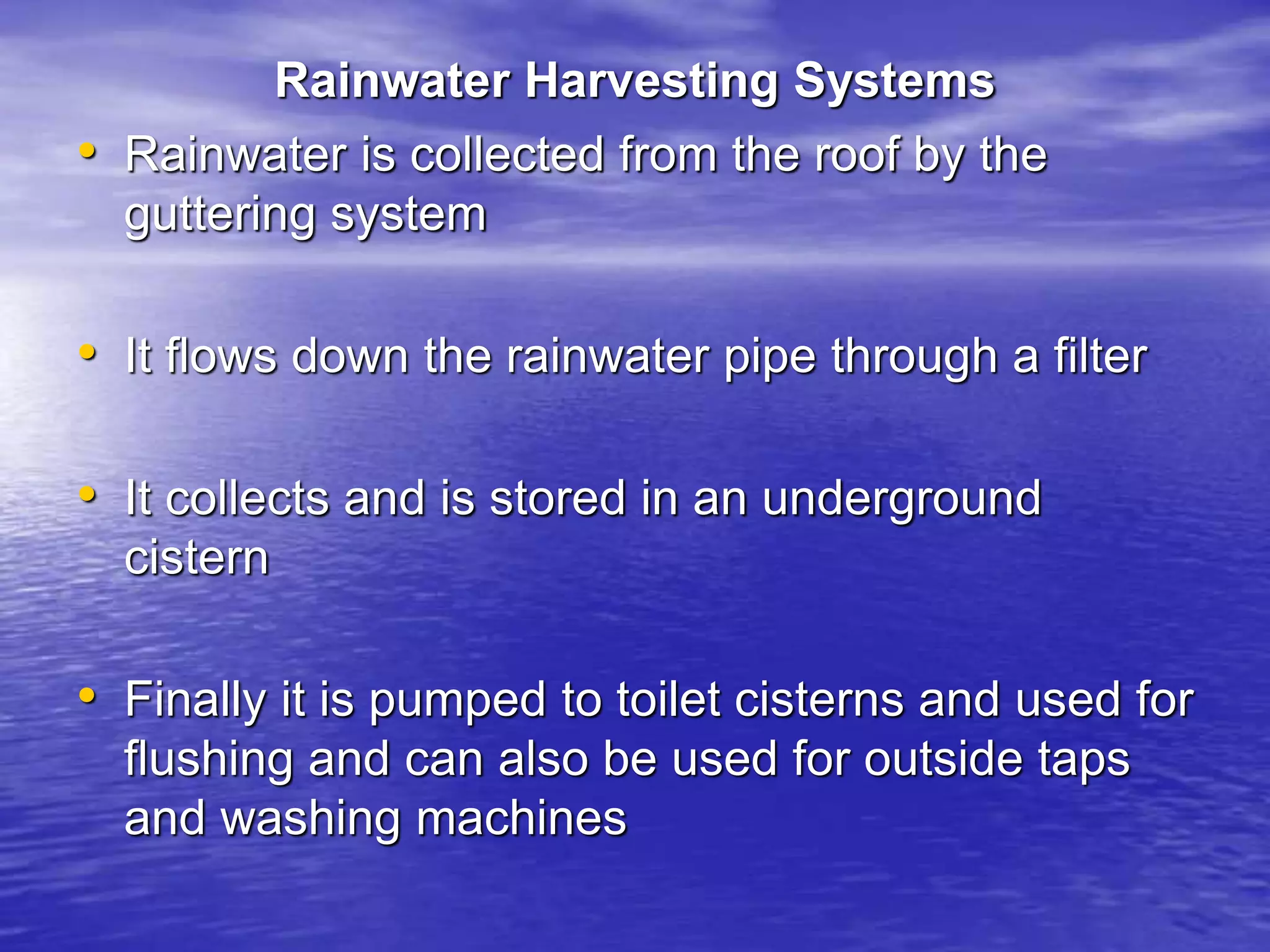 methods for reducing water wastage | PPTX