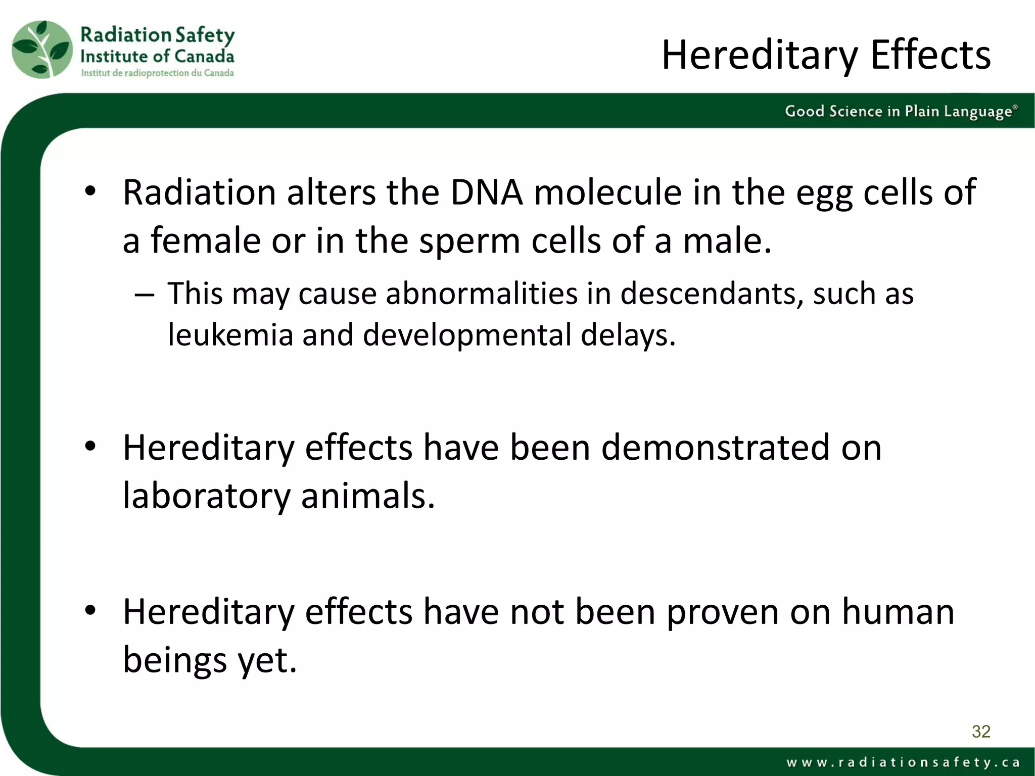 Radiation Safety in the Workplace | PDF