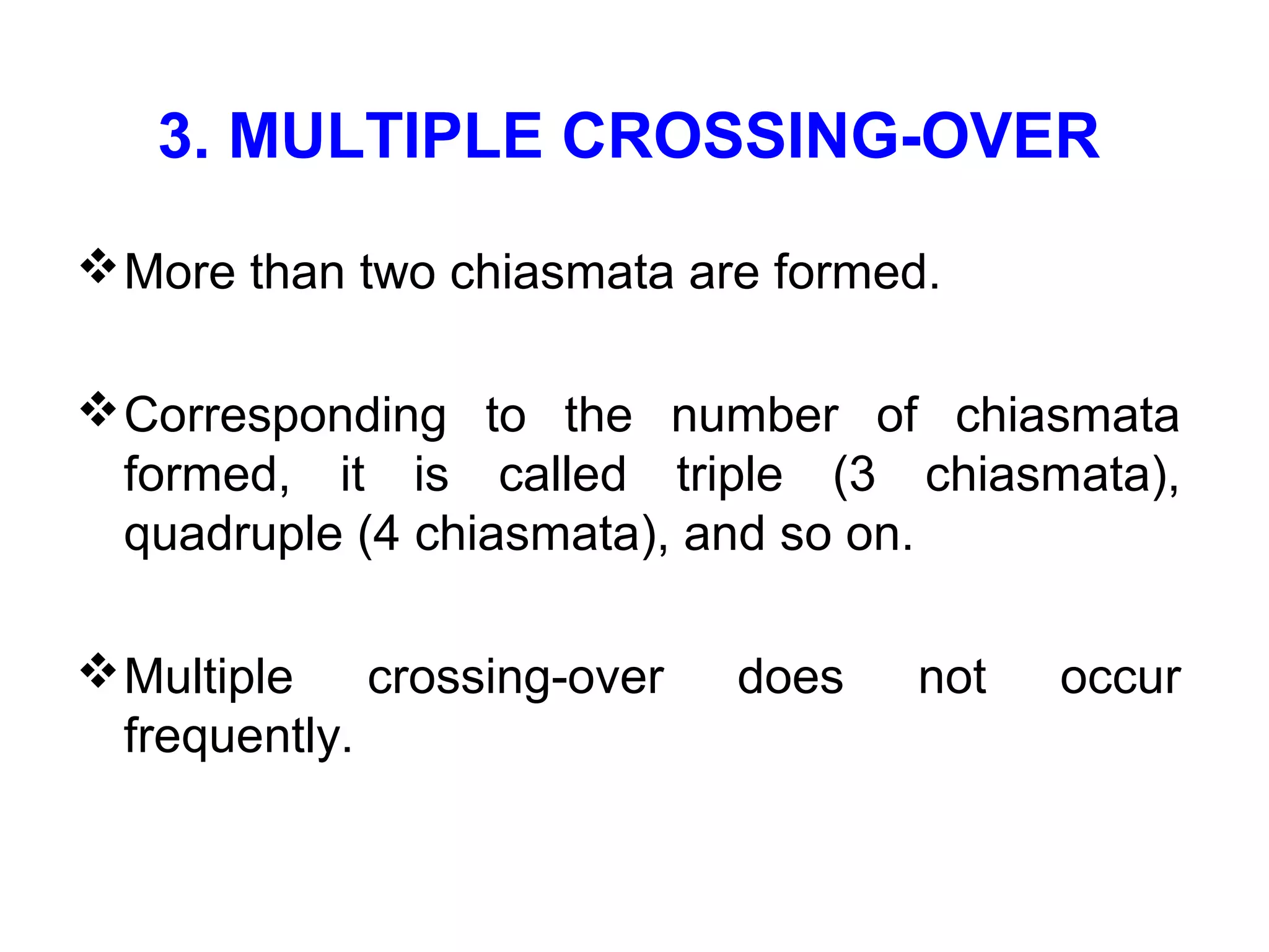 linkage and crossing over | PPT