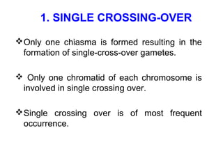 linkage and crossing over | PPT