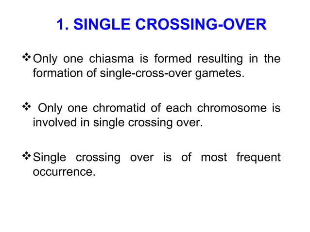 linkage and crossing over | PPT | Genetics | Science