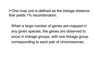 linkage and crossing over | PPT