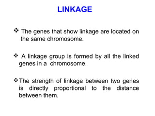 linkage and crossing over | PPT