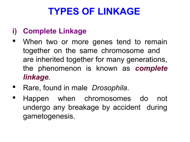 linkage and crossing over | PPT | Genetics | Science