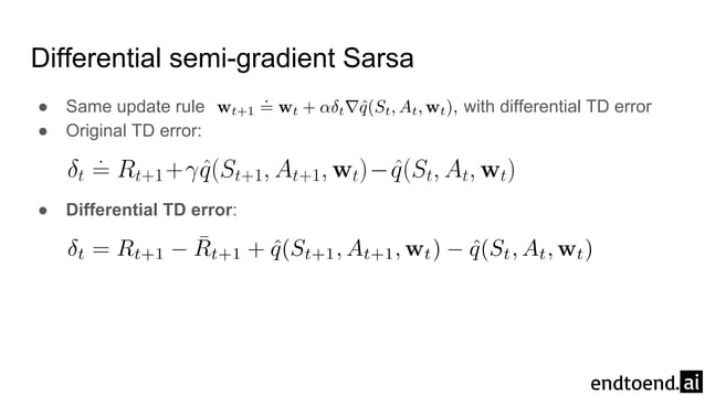 Reinforcement Learning 10. On-policy Control with Approximation | PDF
