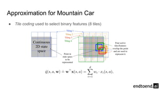 Reinforcement Learning 10. On-policy Control with Approximation | PDF