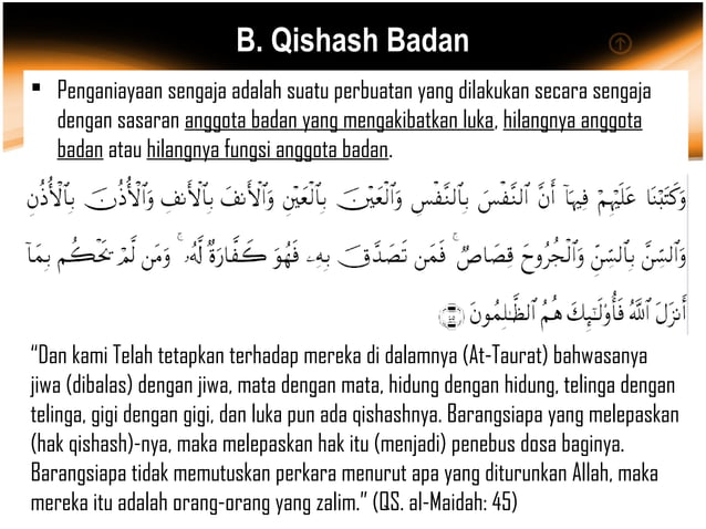 jarimah qishash diyat | PPT