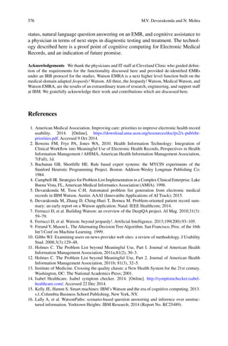 cognitive computing for electronic medical record | PDF