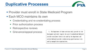 Navigating and Negotiating Medicaid Managed Care Contracts | PPT