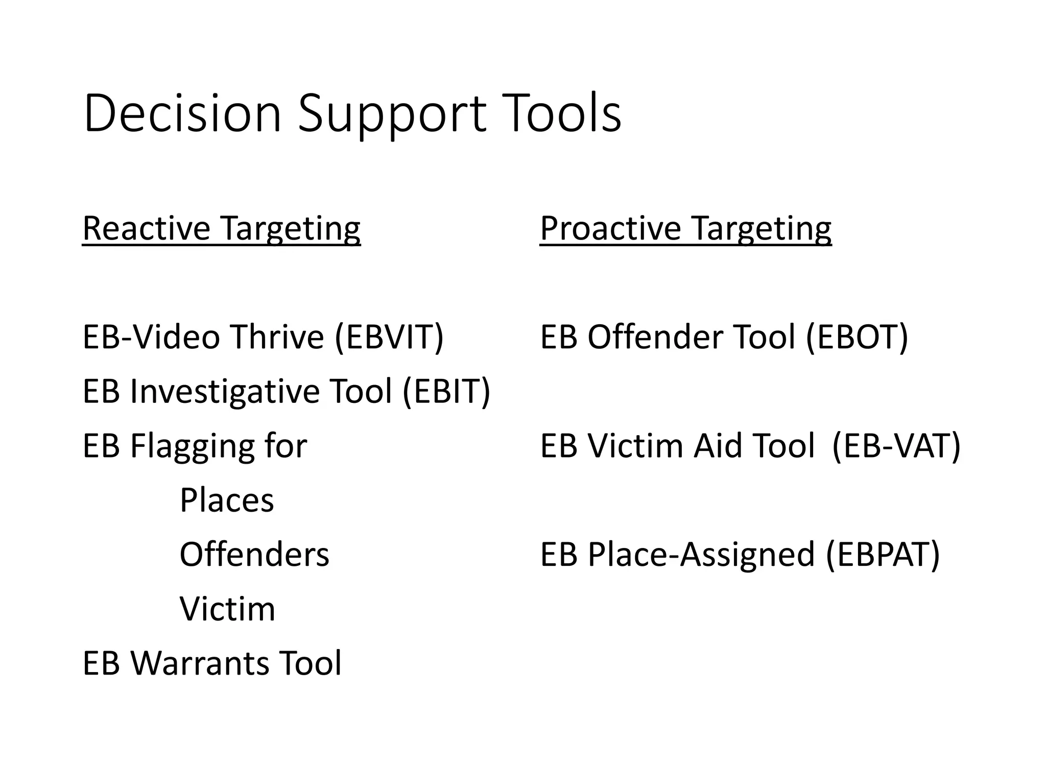 Two cheers for evidence-based policing | PPTX