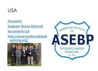 Two cheers for evidence-based policing | PPTX