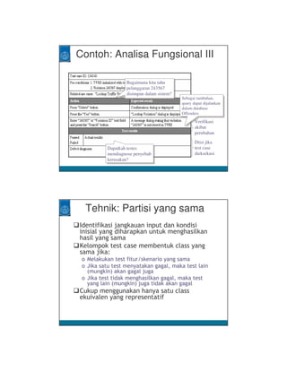 10. testing fungsional | PDF