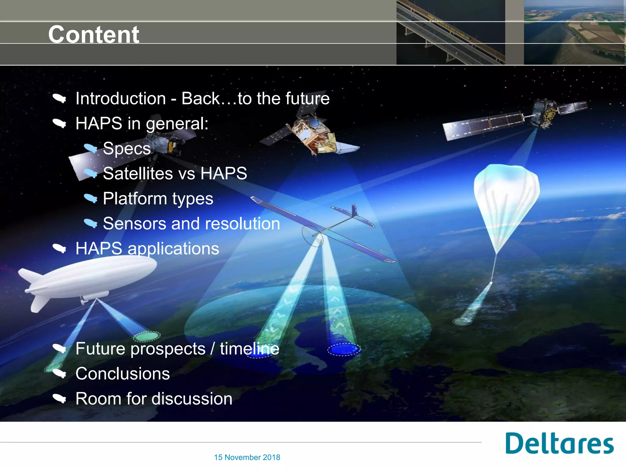 DSD-INT 2018 High Altitude Pseudo-Satellites for monitoring and crisis ...