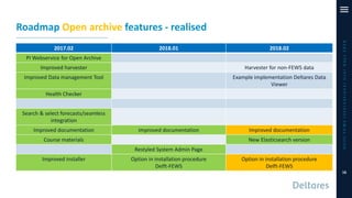 DSD-INT 2018 Delft-FEWS new features - Boot Ververs | PPT
