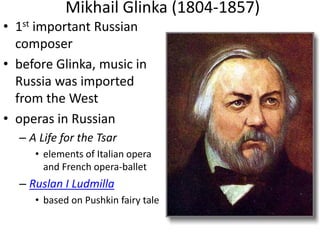 Power Point 25. The Romantic Era: Diverging Traditions in the Late 19th ...