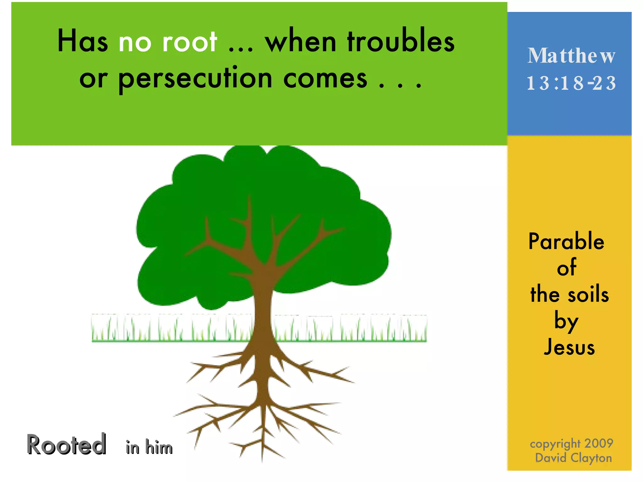 Colossians 2:6-7 Pictures of Faith | PPT