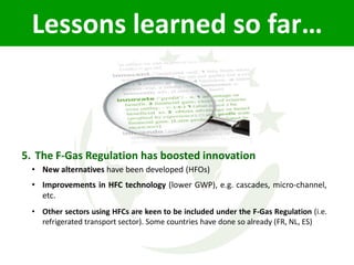 The EU F-Gas Regulation | PDF