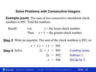10.4 applications of linear equations | PPTX