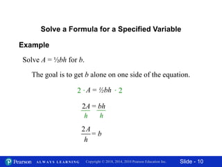 10.5 formulas and applications from geometry | PPTX | Physics | Science