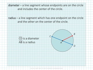 10.1 Circle Vocabulary and Tangents | PDF
